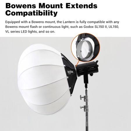Jual GODOX CS-85D Collapsible Lantern Softbox 85cm Bowens Mount - CS85D ...