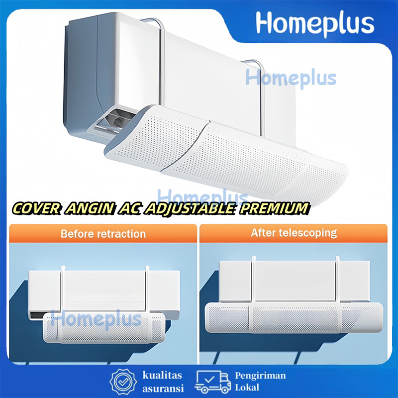 Jual Penutup Penahan Hembusan Angin Reflektor AC Air Screen Cover ...