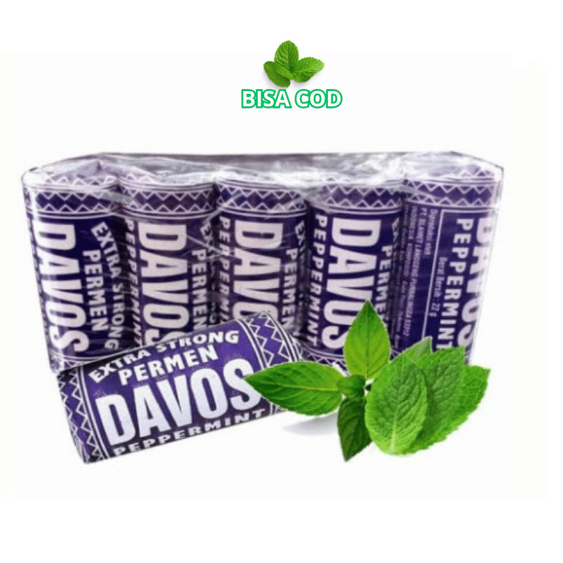 Jual permen davos permen davos isi 10 pack permen davos isi 20 pack ...