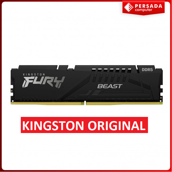 Jual Kingston Fury Beast DDR5 5200MHz 16GB (1x16GB) KF552C40BB-16 | Shopee Indonesia