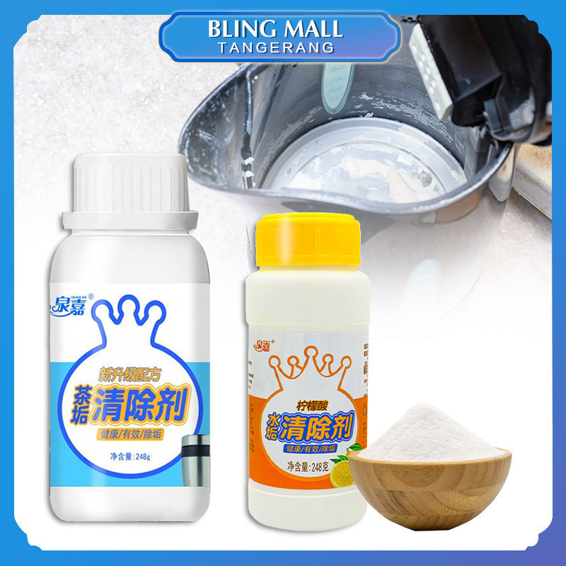 Jual 248g Delimer Powder Pembersih Kerak Mesin Noda Teh Dan Kopi ...