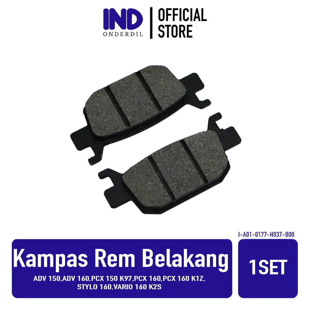 Jual IND Onderdil Kampas Rem Belakang PCX 150 K97 & PCX 160 K1Z & PCX ...