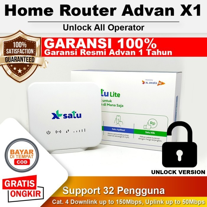 Jual Advan X1 Star A11 Modem Home Router Wifi 4G Unlock All Operator ...