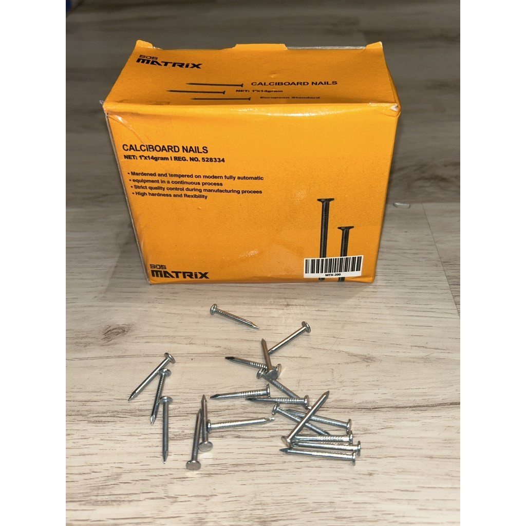 Jual Paku Calsiboard/Paku GRC MATRIX 1 inch (950 gr) | Shopee Indonesia