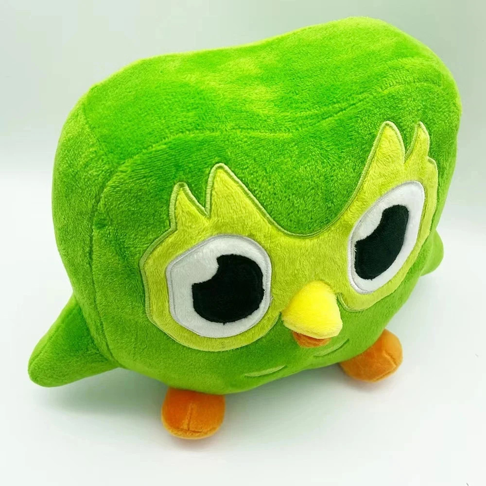 Jual Green Duolingo Owl Plush Toy Duo Plushie Of Duo The Owl Cartoon ...