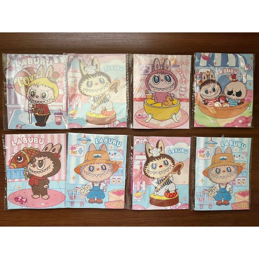 Jual Pop Mart Diy Diamond Painting Labubu Kreatifitas Aktifitas Tempel ...
