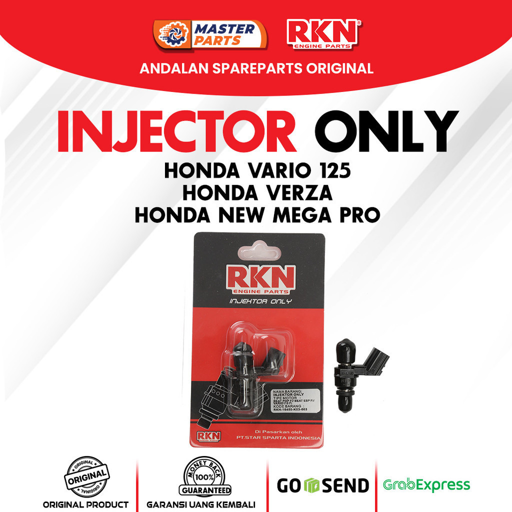 Jual INJECTOR ONLY RKN Vario 125, Verza, New Mega Pro | Shopee Indonesia