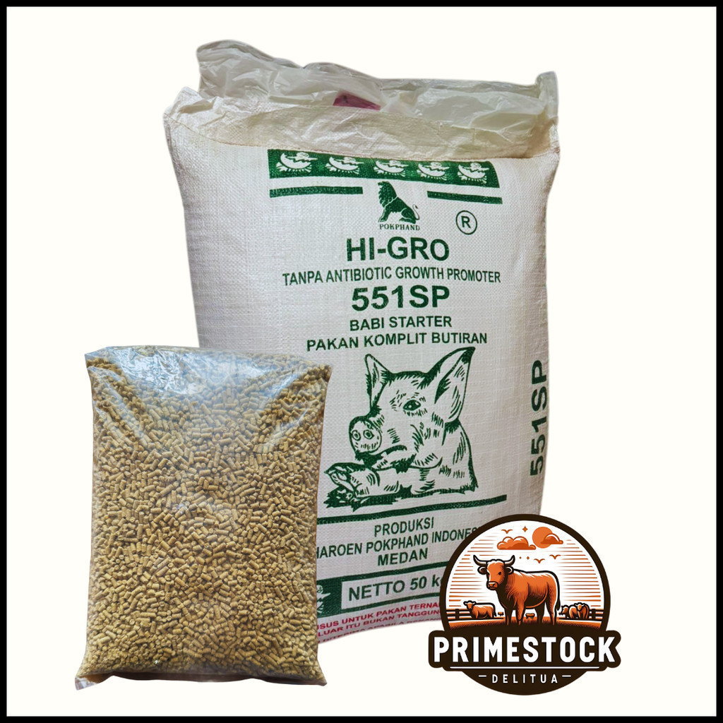Jual 551-SP Pokphand Repack 1 KG - Pakan Babi Berkualitas Tinggi untuk ...