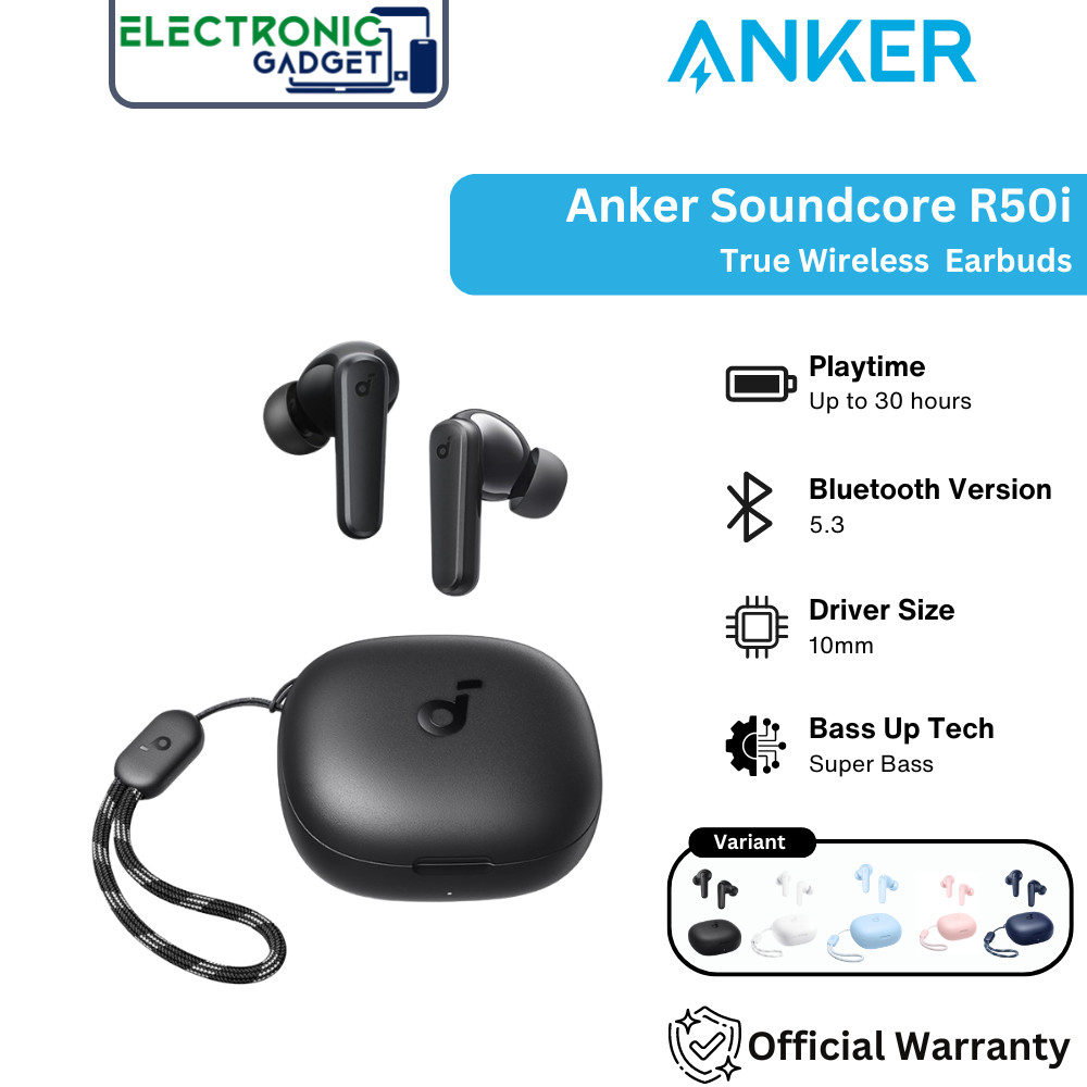 Jual Anker Soundcore R50i R50l True Wireless Earbuds TWS Earphone ...