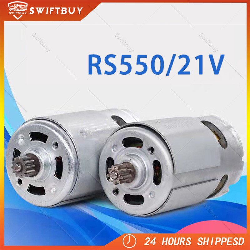 Jual Rs550 Motor Dinamo Dc 12v 16,8v 21v 25v Motor Rs-550 High Speed Pengganti Bor Baterai ...