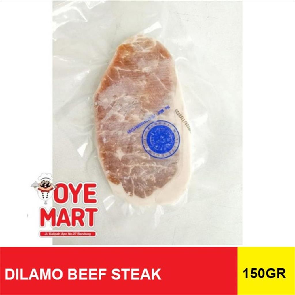 Jual DILAMO BEEF STEAK 150GR DAGING SAPI STEAK | Shopee Indonesia