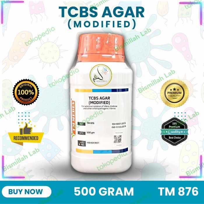 Jual TCBS Agar (Powder) - Media Mikrobiologi, 500 Gram - PCHEM | Shopee Indonesia