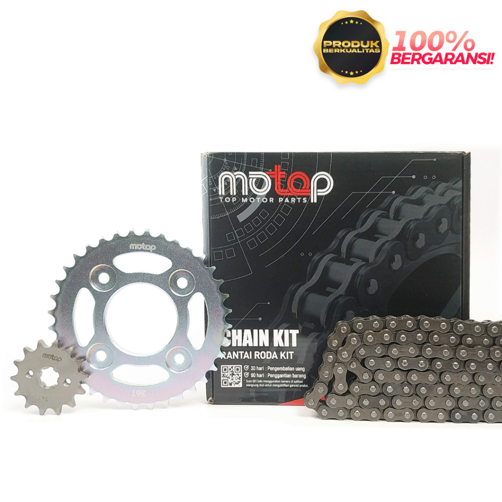 Jual Motop Gearset KTL - Rantai & Gir Set Motor Honda Supra Fit Revo - Ukuran 14T-36T 428H-106 ...