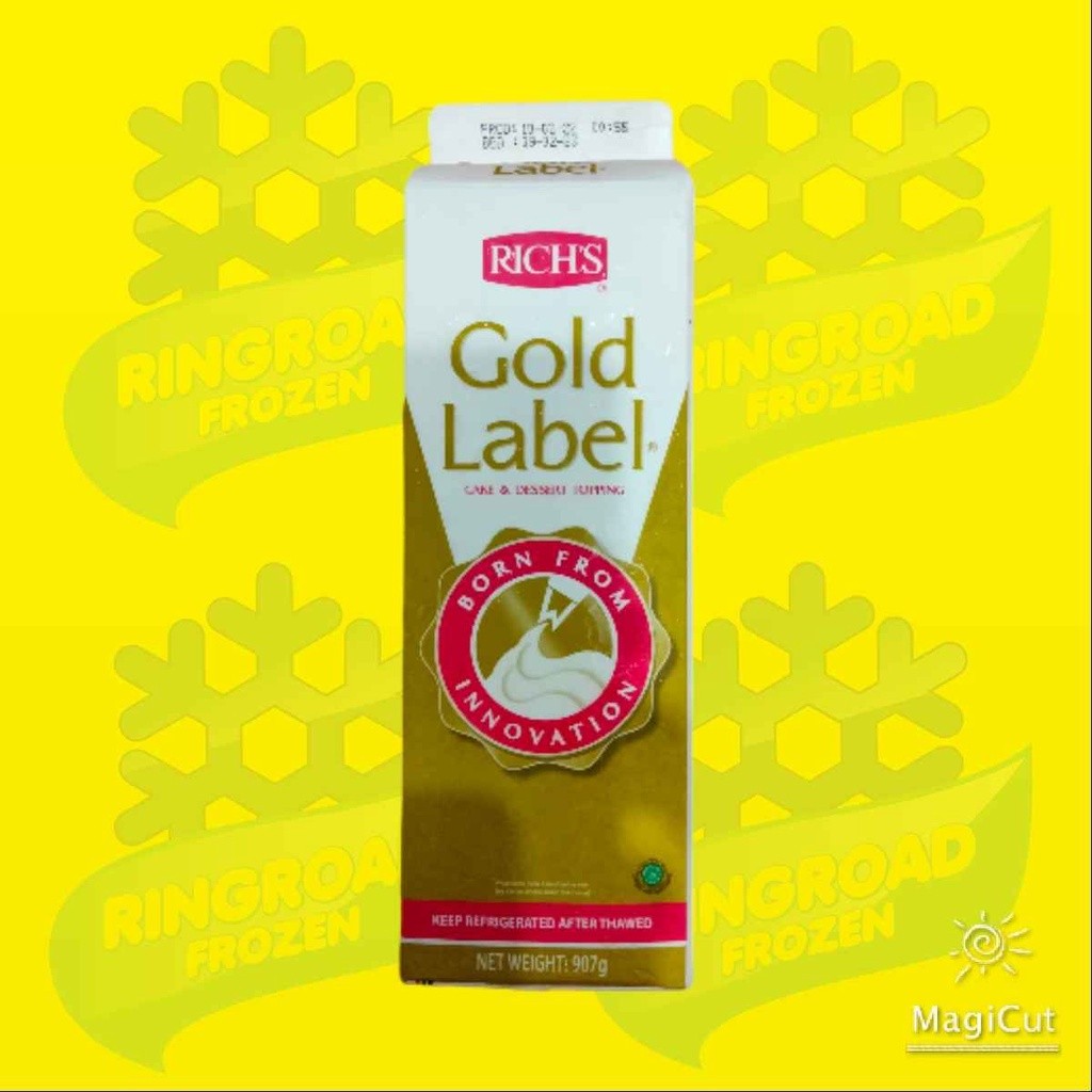 Jual RICH'S GOLD LABEL 907 GR - LABEL EMAS | Shopee Indonesia