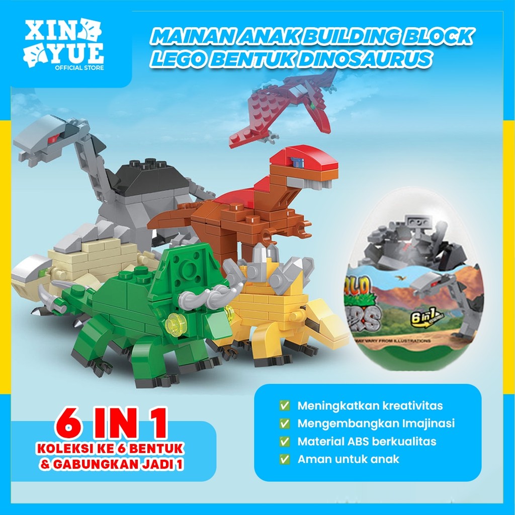 Jual Nano Block Model Dinosaurus Mainan Jurassic World Pterodactyl ...