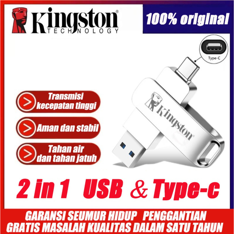 Jual TYPE-C Flashdisk USB 128gb Kecepatan Tinggi, Driver Flash Logam ...
