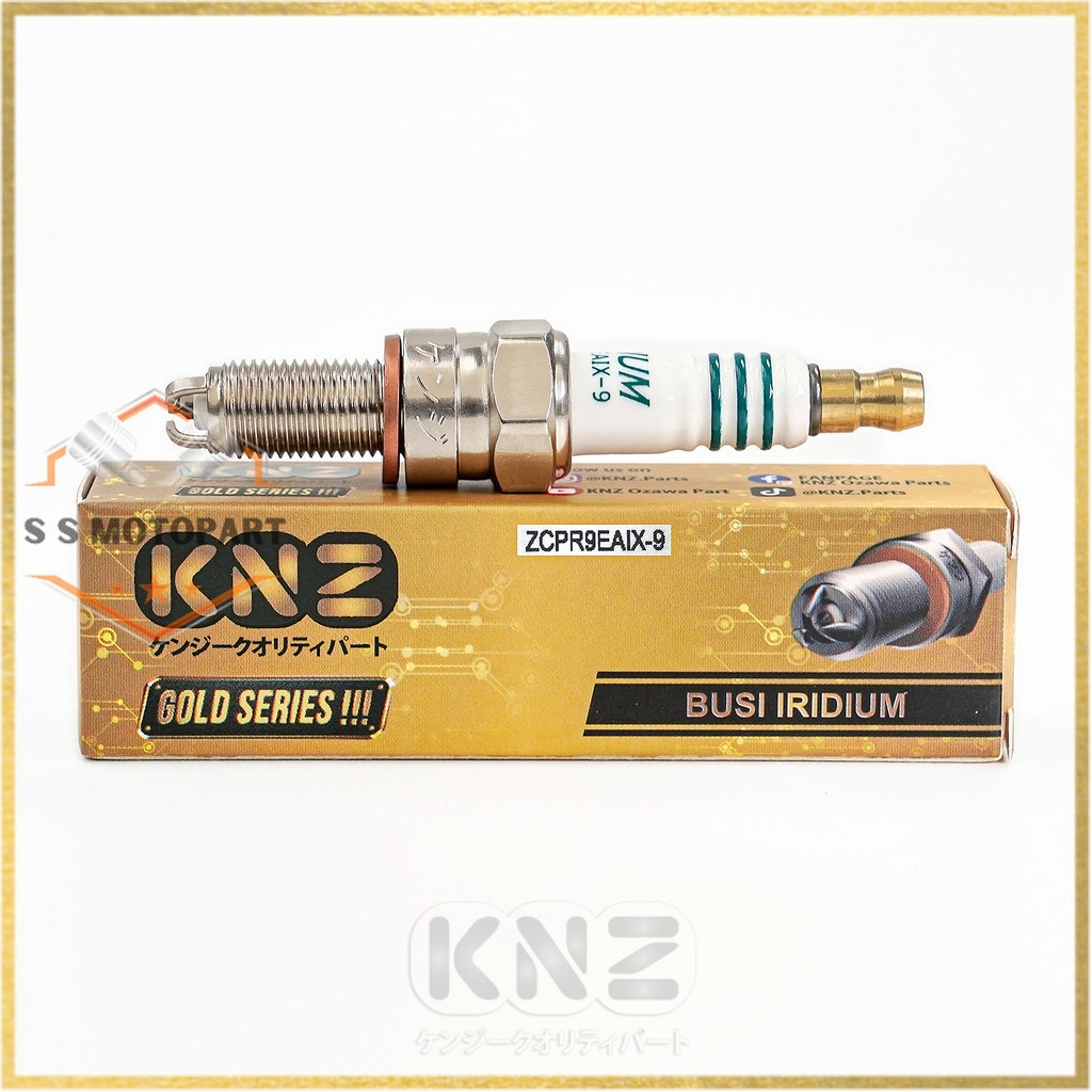 Jual Busi Iridium Busi Racing Harian Iridium ZCPR9EAIX-9 KNZ Gold | Shopee Indonesia