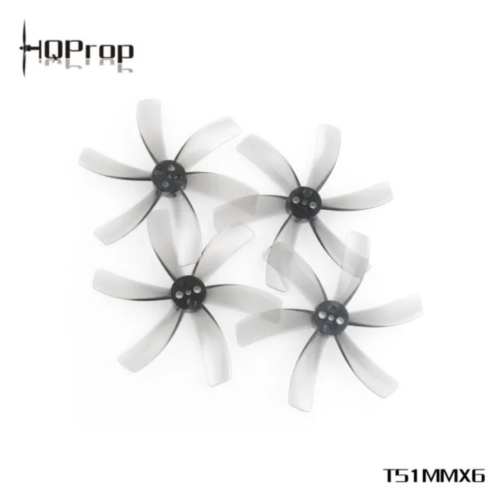 Jual HQProp T51MMX6 Light Grey 2CW+2CCW-Poly Carbonate 2 inch | Shopee ...