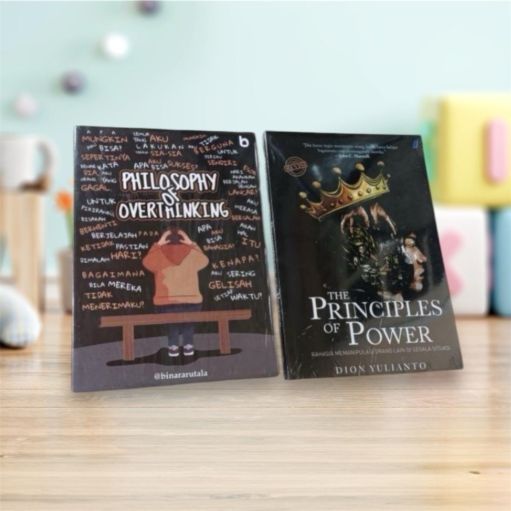 Jual Paket 2 Buku The Principles Of Power - Philosophy Of Overthinking ...