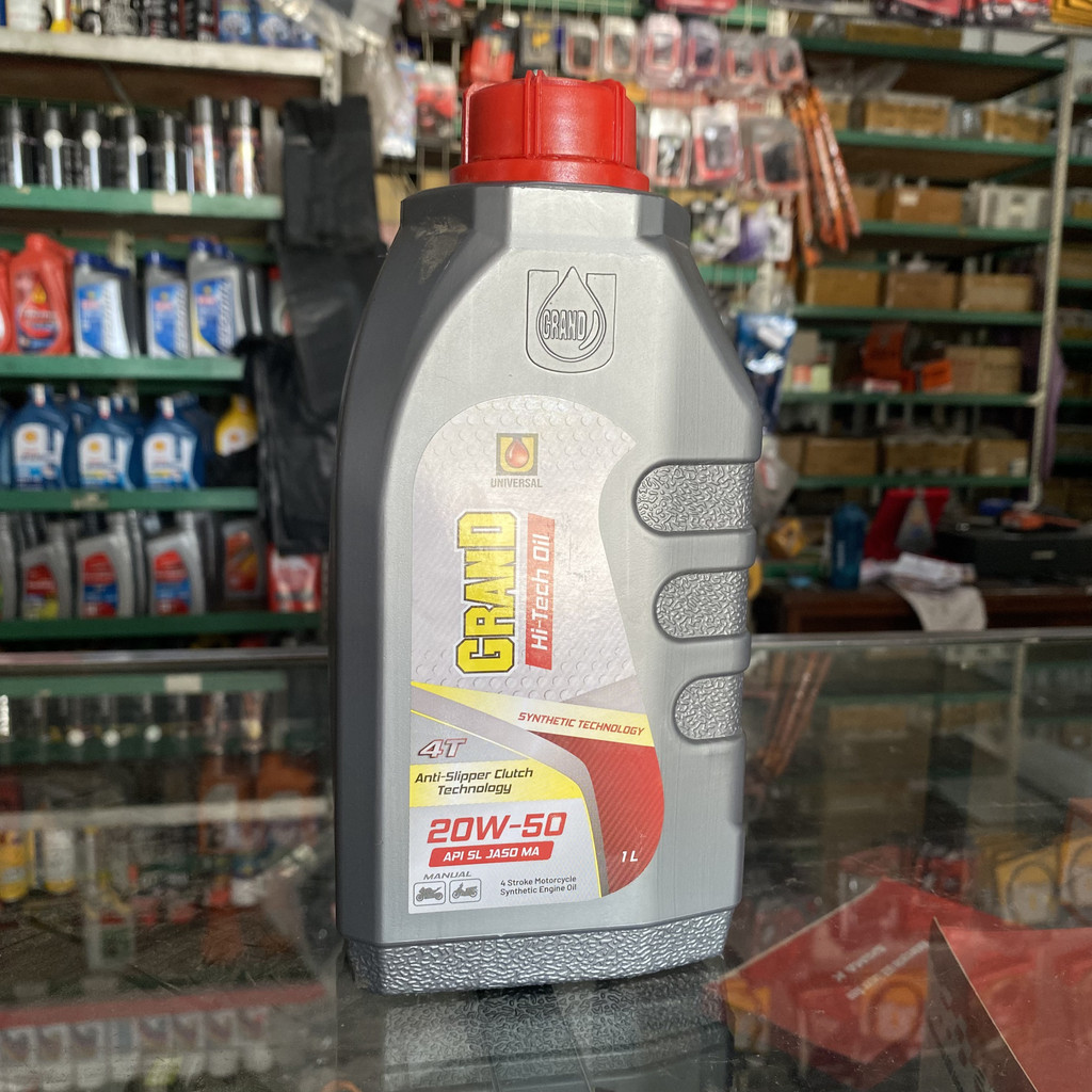 Jual Oli Grand Universal SAE 20W50 All Bebek 1 Liter 1000ml Original ...