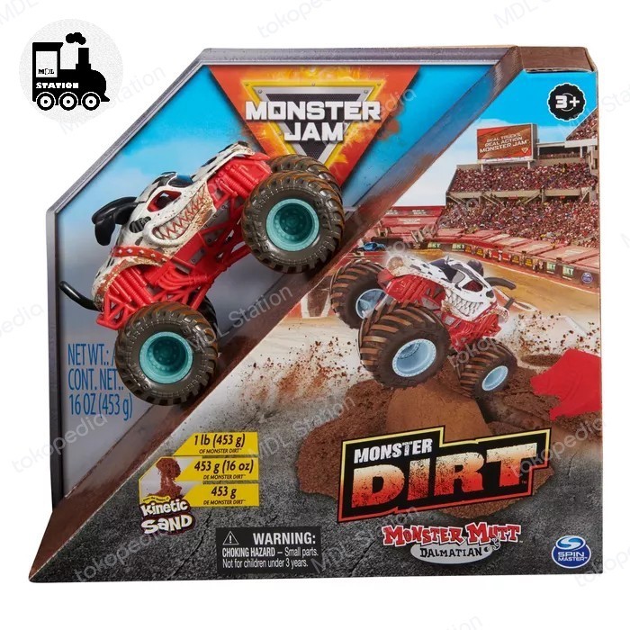 Jual NO99 Spin Master Monster Jam Monster Dirt - Monster Mutt Dalmatian ...