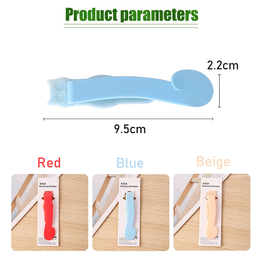 Jual Silicone Bookmark Clip Secara otomatis mengikuti Binder Divider ...