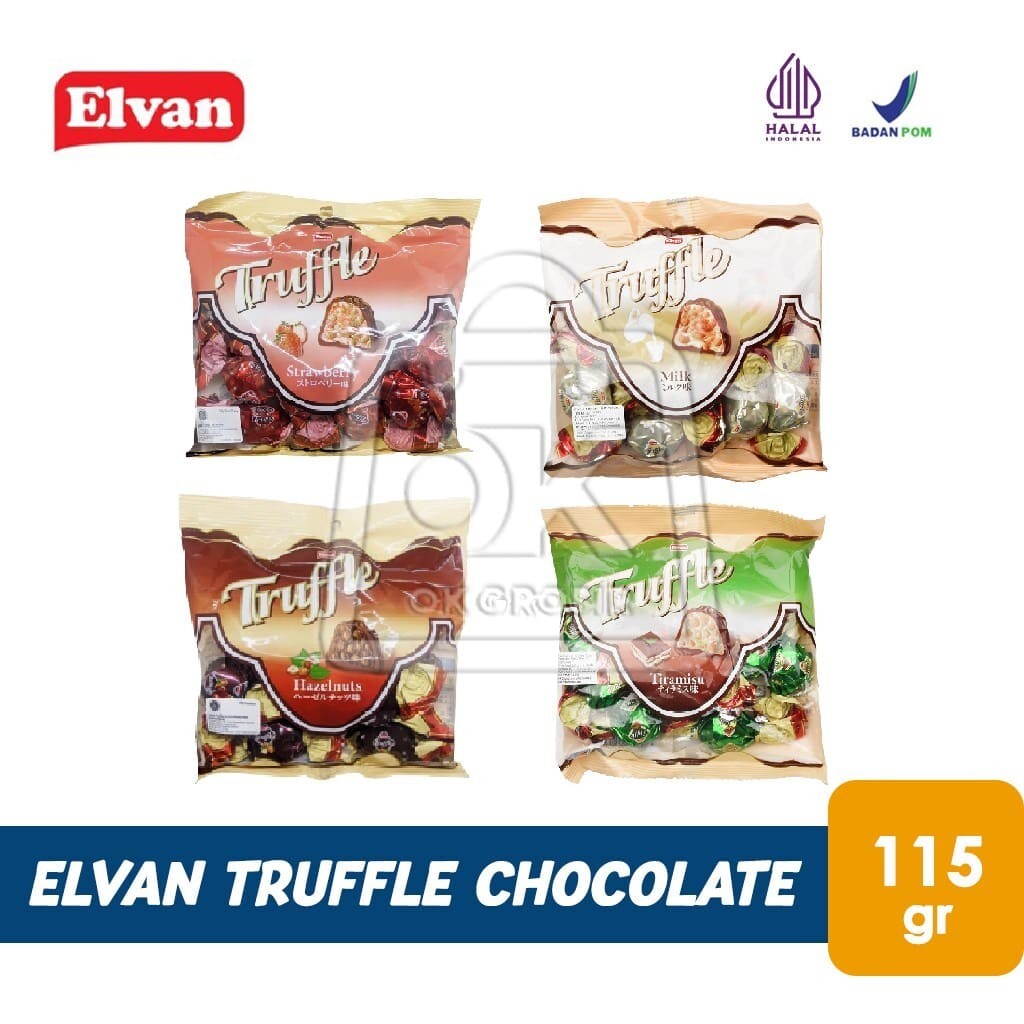Jual Coklat Elvan Truffle Elvan Chocolate All Varian Minipack (Kemasan ...