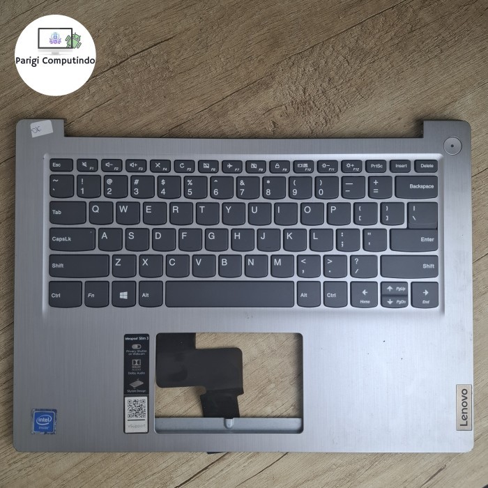 Jual frame dan keyboard palmrest lenovo PC4C-US | Shopee Indonesia