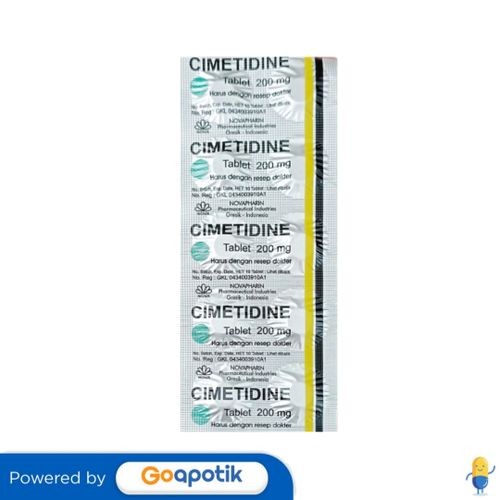 Jual Cimetidine Novapharin 200 Mg Strip 10 Tablet | Shopee Indonesia Jual Cimetidine Novapharin 200 Mg Strip 10 Tablet | Shopee Indonesia
