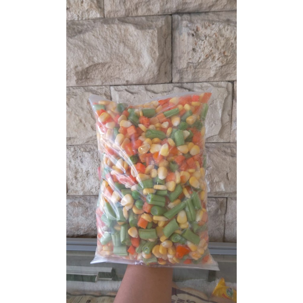 Jual mix vegetables / sayur frozen 4w 500g | Shopee Indonesia