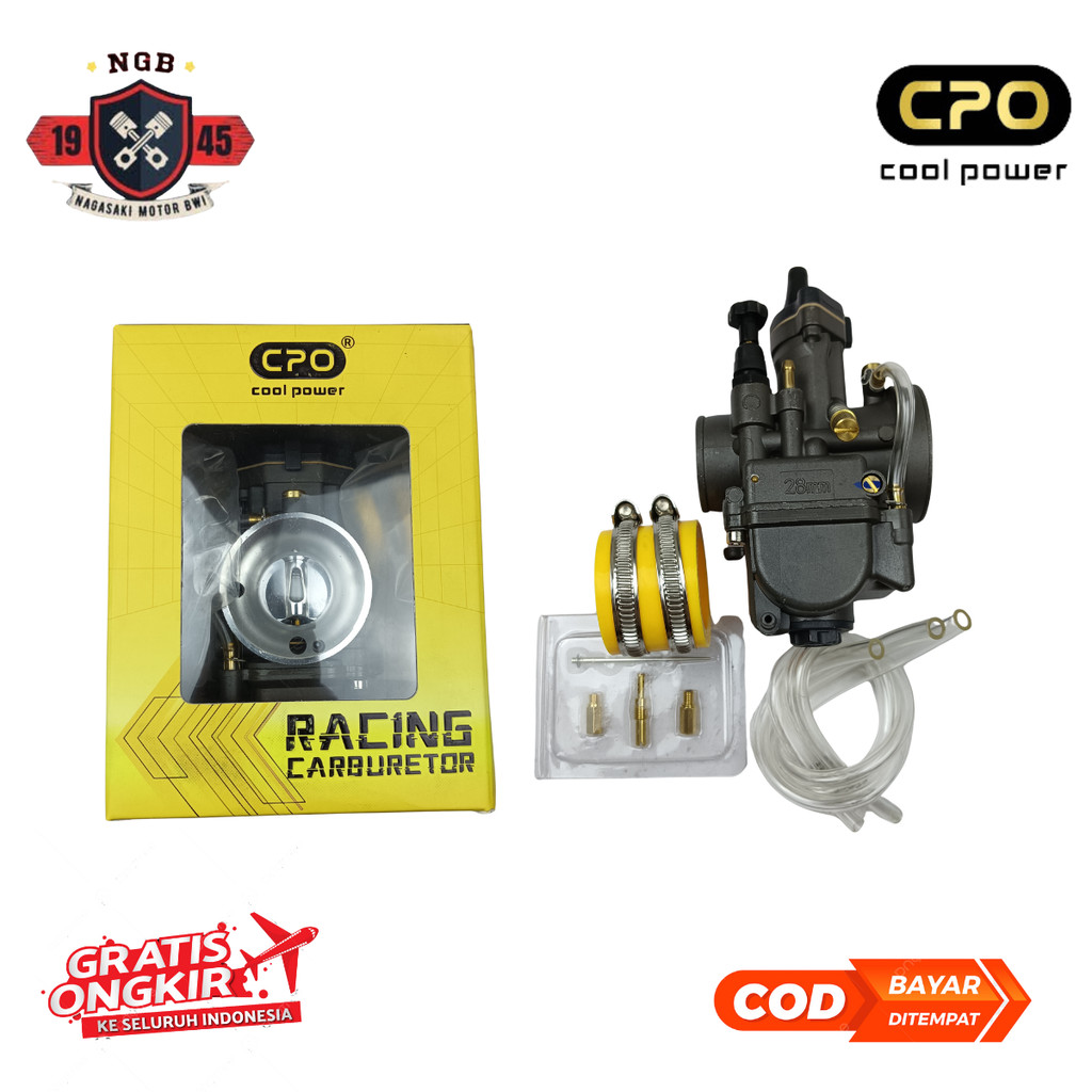 Jual Karburator Racing Original CPO PWK 26 / 28 / 30 / 32 - Karbu PWK Resing Motor Universal ...