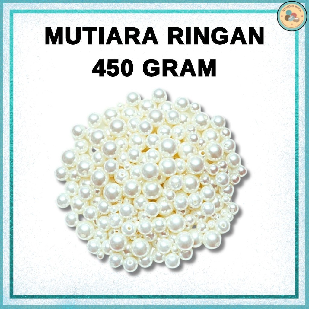 Jual Mutiara Ringan Pearl White 450 gram | Shopee Indonesia