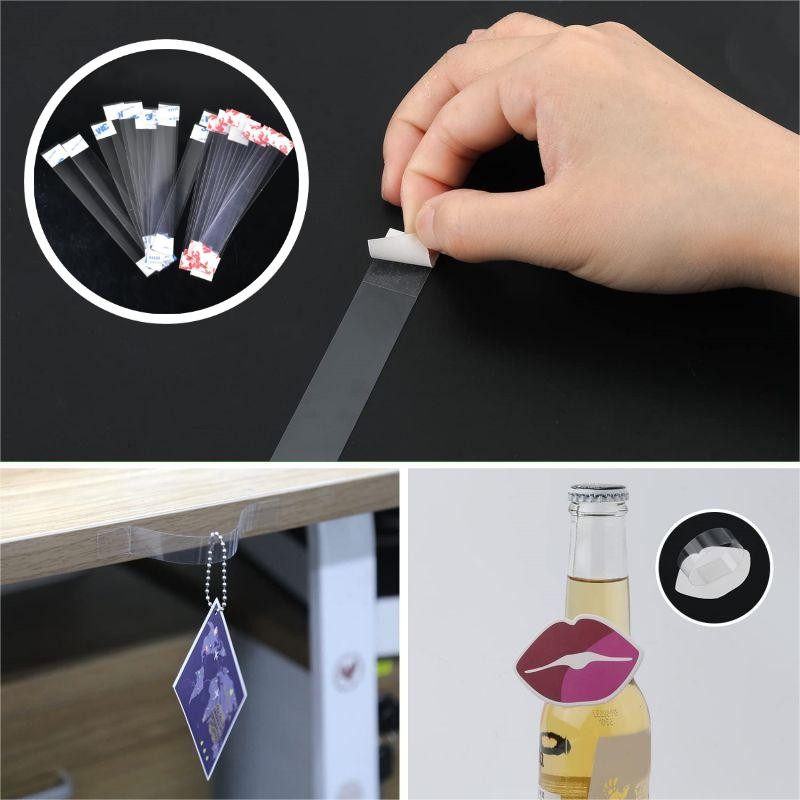 Jual 100pcs Plastik Mika Display Kartu Promo / Mika Label Harga Rak ...