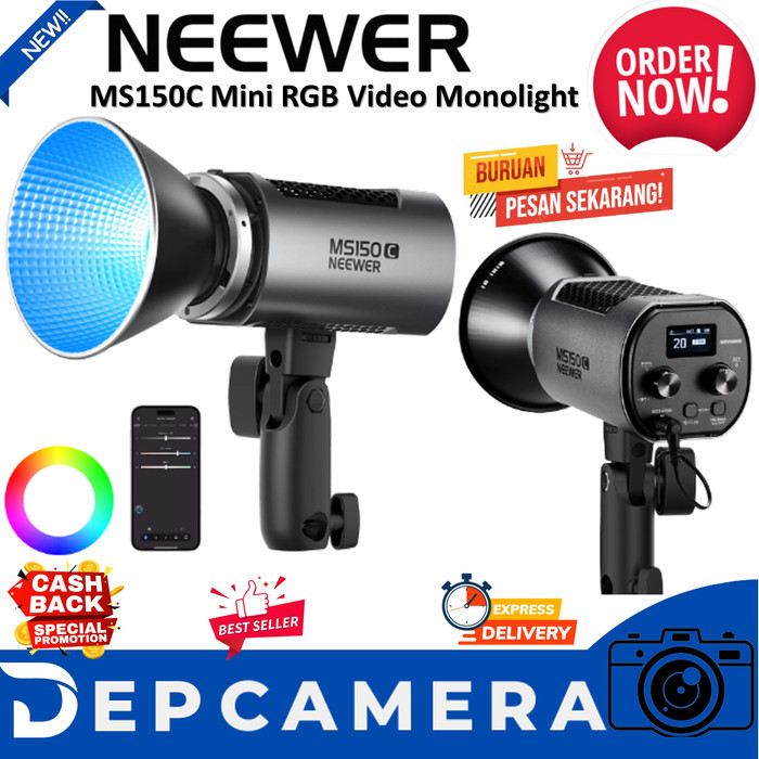 Jual Neewer MS150C 150W Mini RGB LED Video Light | Shopee Indonesia