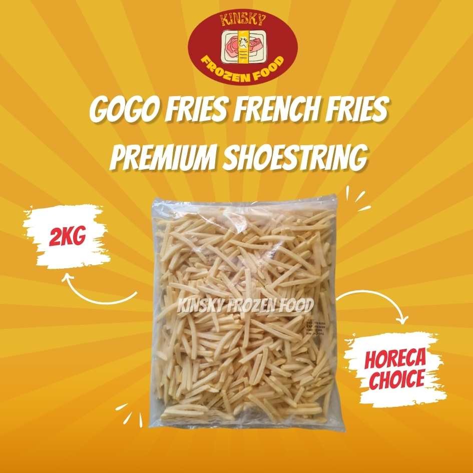 Jual GOGO FRENCH FRIES PREMIUM SHOESTRING 2KG | Shopee Indonesia