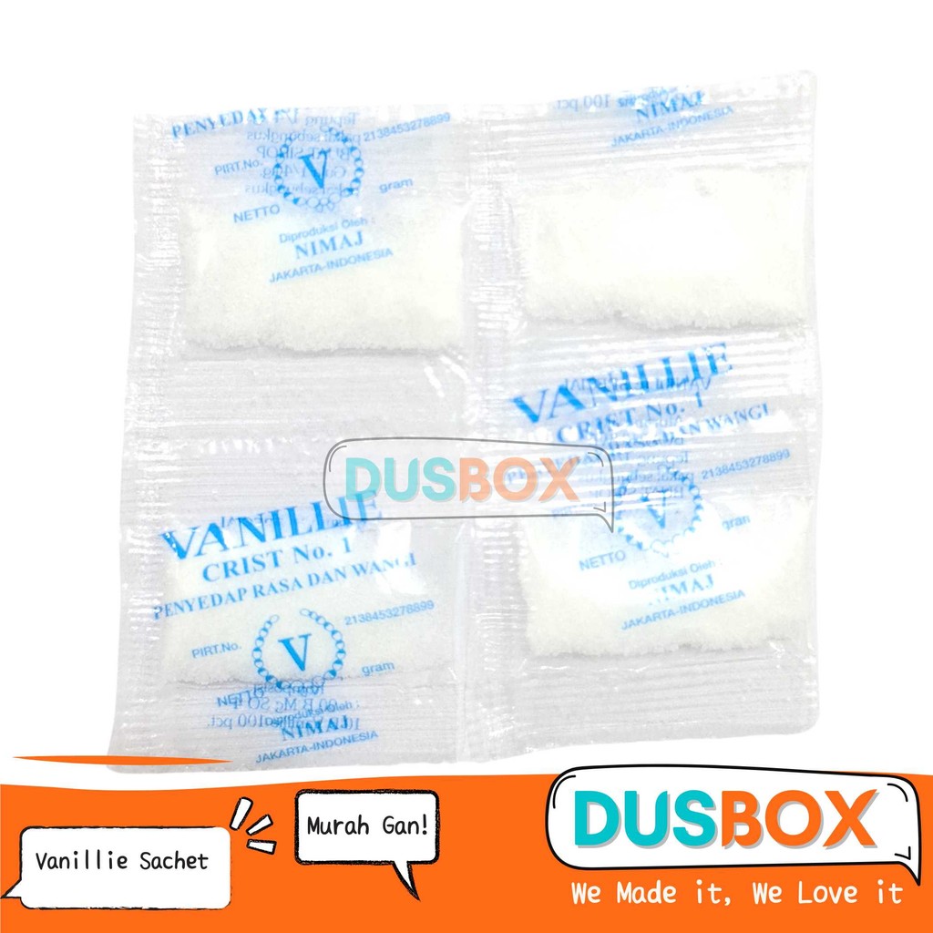 Jual Vanillie Sachet / Vanili bubuk W / Bubuk Vanillie / Vanili bubuk ...