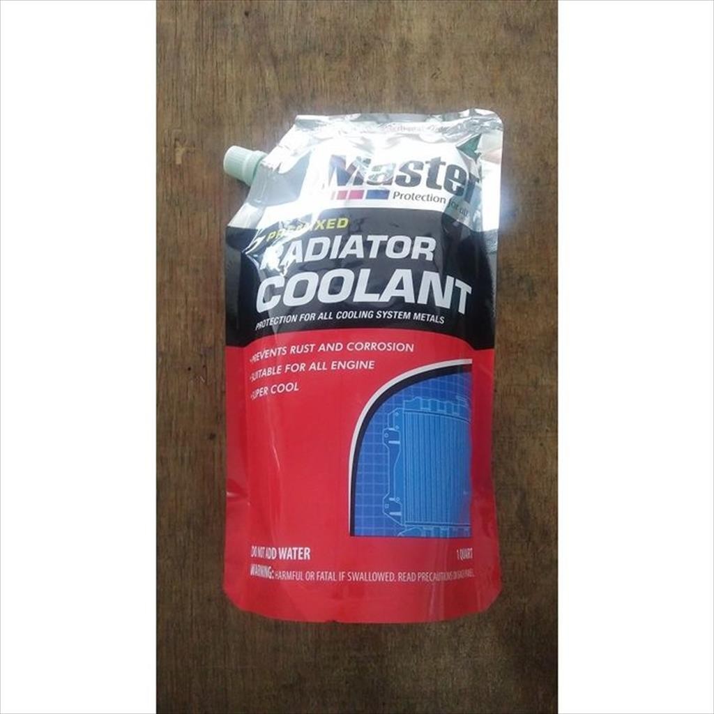 Jual Air Radiator Coolant Refill Hijau Master 1 Quartz 946ml 1 Liter ...