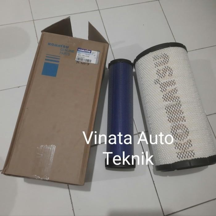 Jual Filter Hawa KOMATSU 600-185-3100 PC200-7 Set (2 Pcs) | Shopee ...