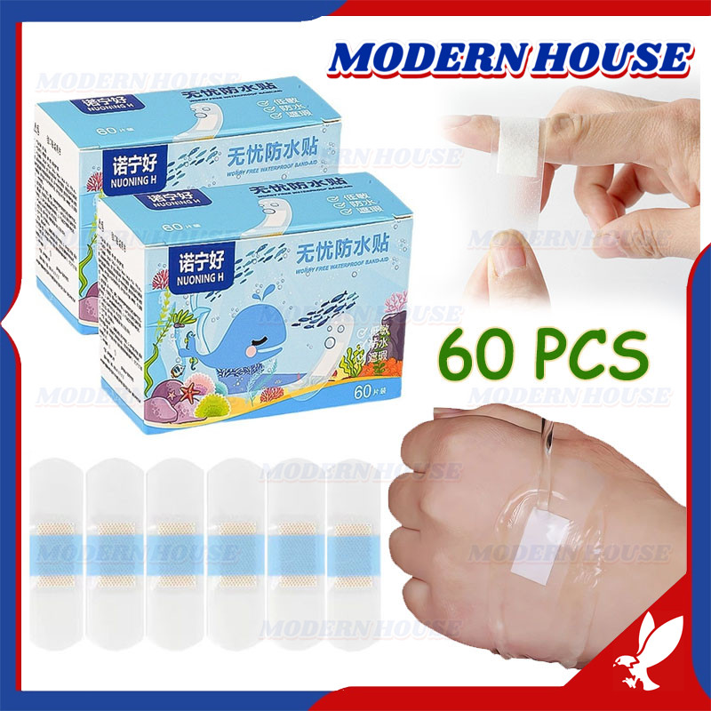 Jual Hansaplast 60pcs Anti Air Viral / Plaster waterproof / pembalu ...