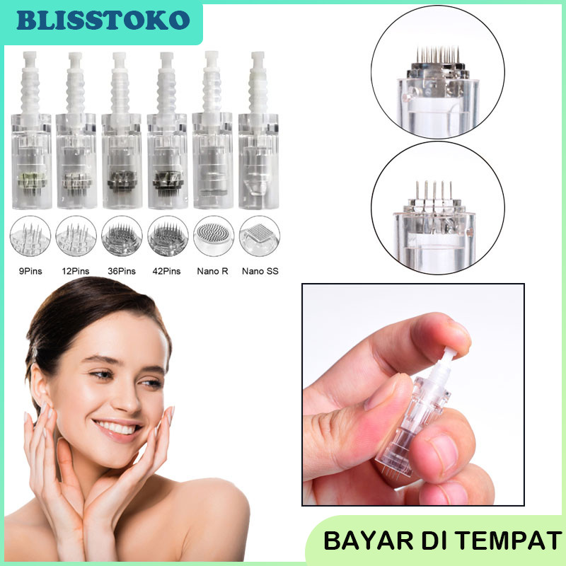 Jual Dermapen Needles Jarum Bb/Jarum Dermapen Needle Dermapen 12 Pins ...