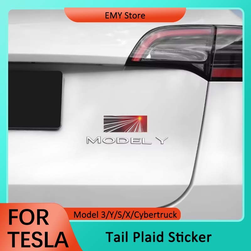 Jual For Tesla Plaid Logo 2025 Model Y Juniper Launch Commemorative ...