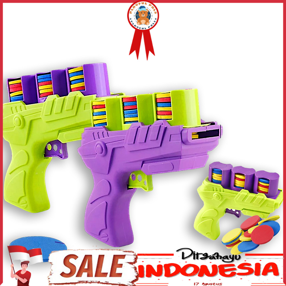 Jual MAINAN PISTOL ANAK-ANAK / MAINAN OUTDOOR / MAINAN PISTOL MENEMBAK ...