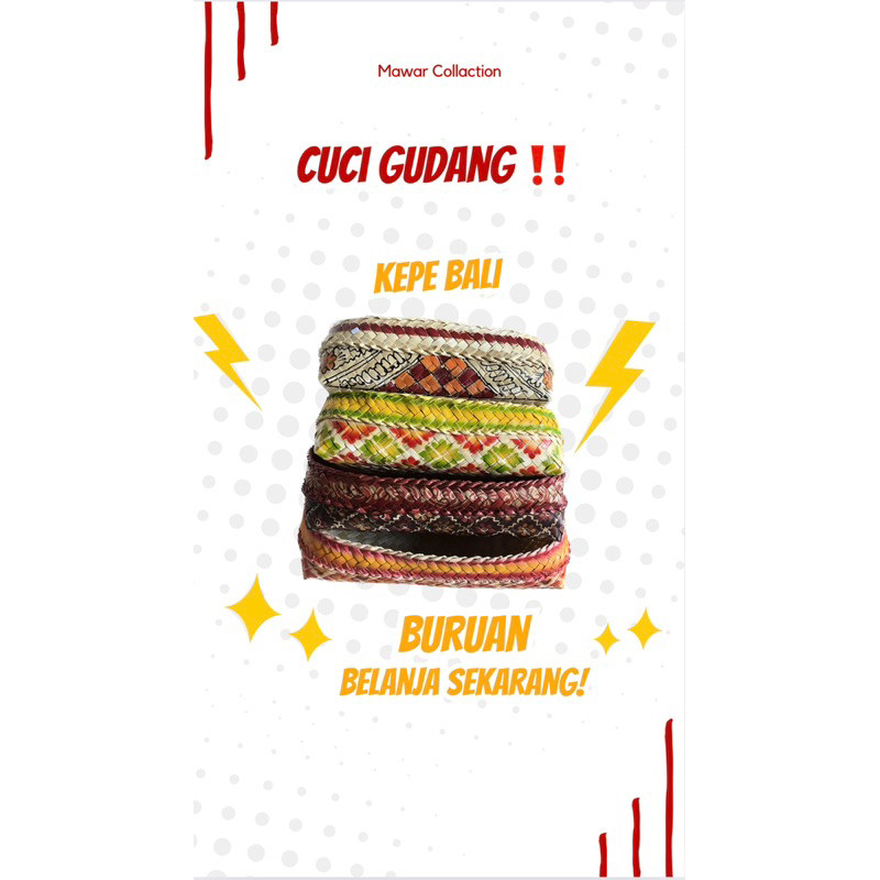 Jual Kepe Bali (Tempat Canang/Banten Atau Mejejaitan) | Shopee Indonesia