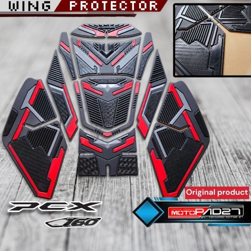 Jual tankpad deckpad rubber pcx 160 Tankpad PCX 160 | Shopee Indonesia