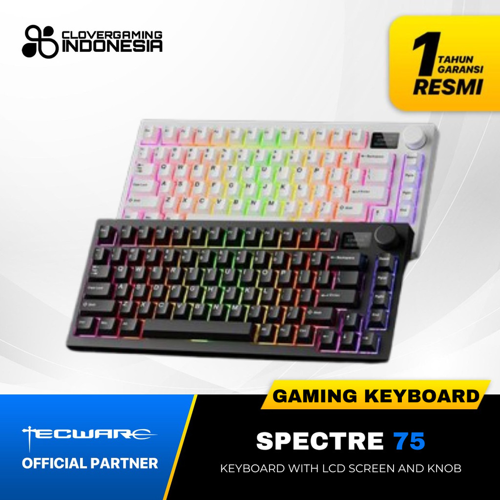 Jual Tecware Spectre75 Spectre 75 Wireless Mechanical Gaming Keyboard 3 ...