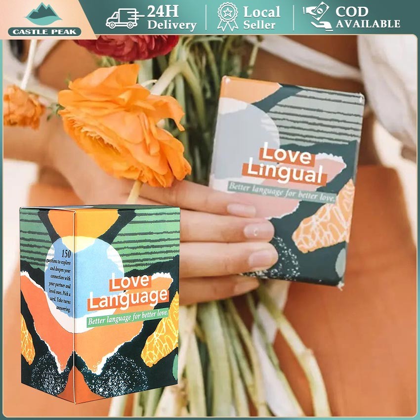 Jual Love Language Card Game Conversation Beginner Question Couple ...