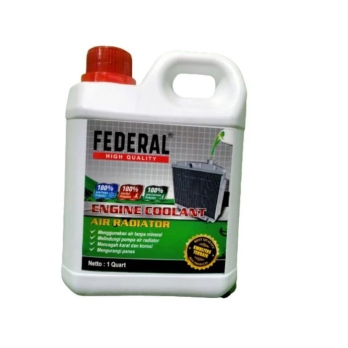 Jual AIR RADIATOR ENGINE COOLANT 1 LITER FEDERAL FED HIGH QUALITY ...