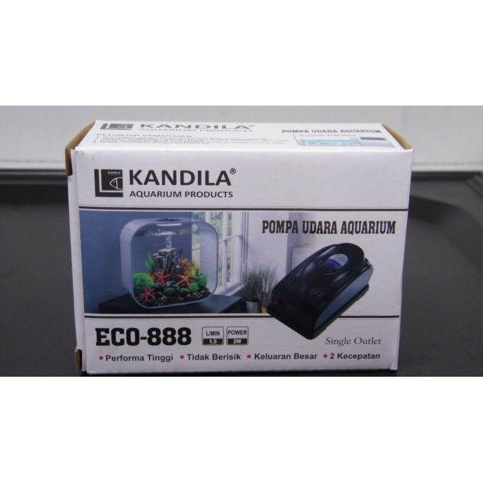 Jual Air pump KANDILA ECO-888 Mesin Aerator Oksigen 1 Output KANDILA ECO 888 | Shopee Indonesia