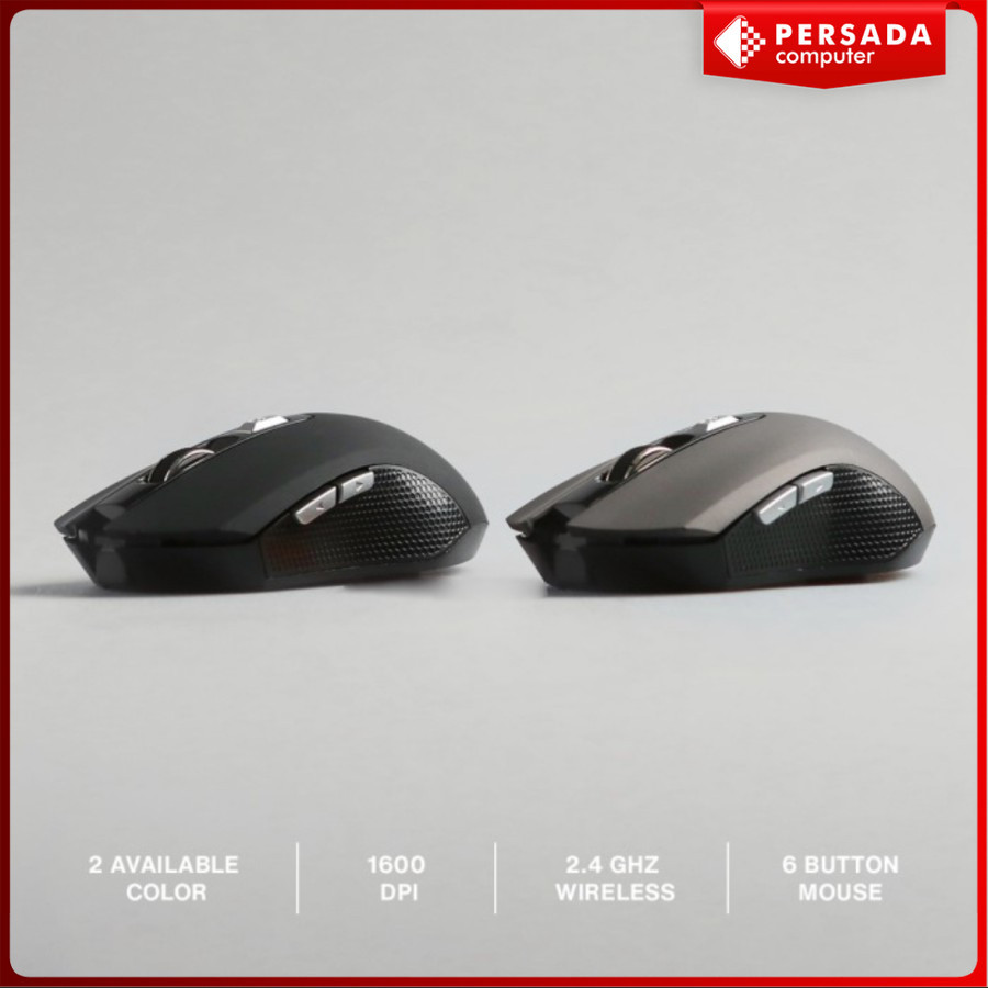 Jual Rexus Mouse Wireless Gaming Xierra RX-110 Nano Receiver RX 110 ...