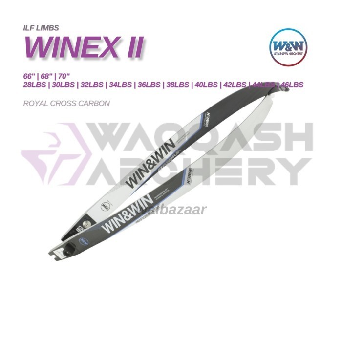 Jual WINWIN WINEX II 2022 ILF LIMBS Recurve Bow Original W&W Win&Win | Shopee Indonesia